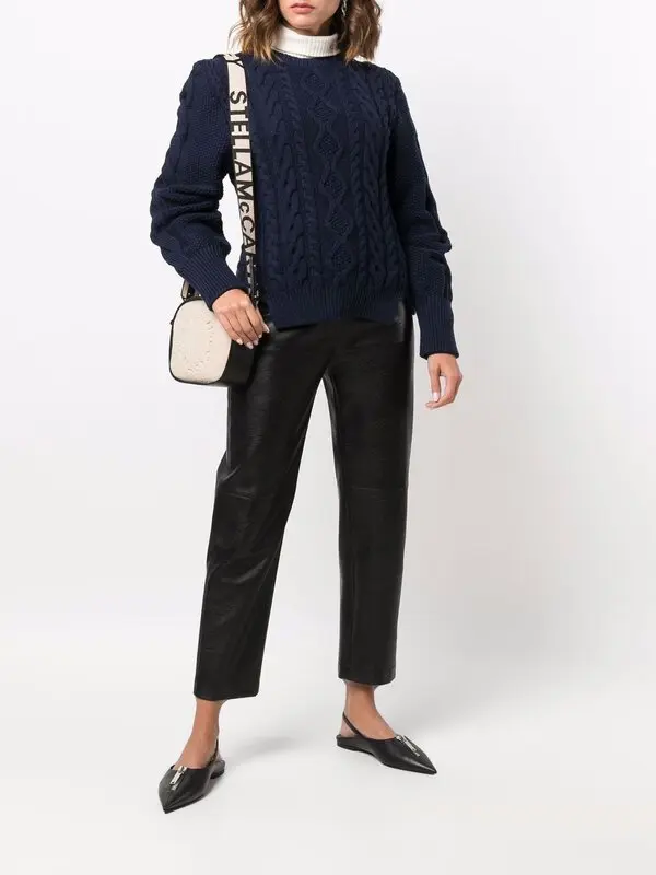 Stella McCartney Long-sleeve Cable-knit Jumper