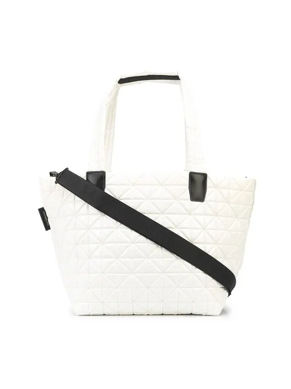 VEECOLLECTIVE Quilted Geometric Tote Bag
