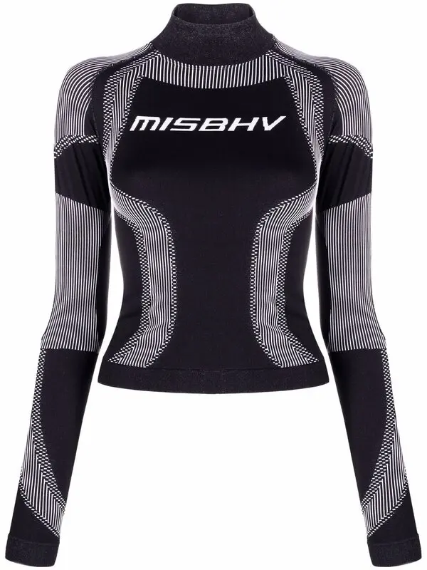 MISBHV Long-sleeve Active Top - Black