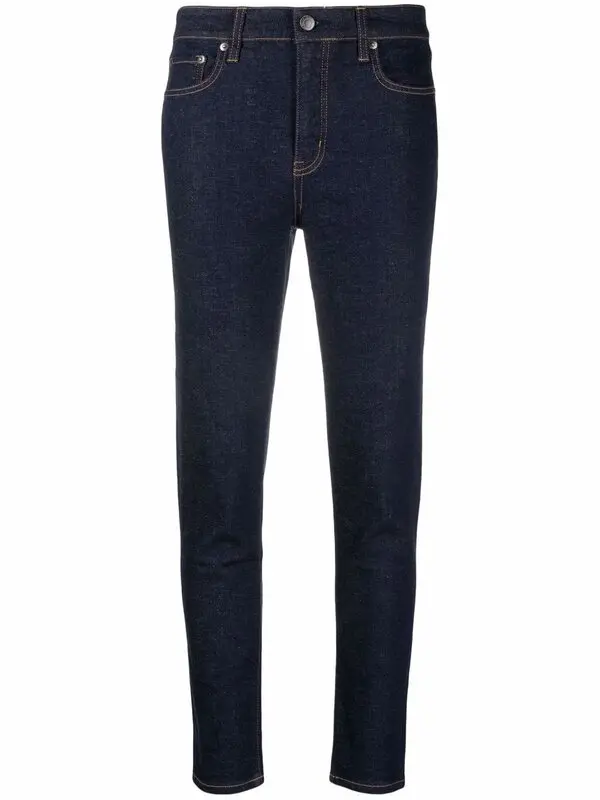 Ralph Lauren High-rise Skinny Ankle - Blue