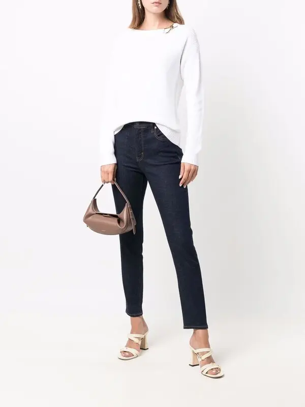 Ralph Lauren High-rise Skinny Ankle - Blue