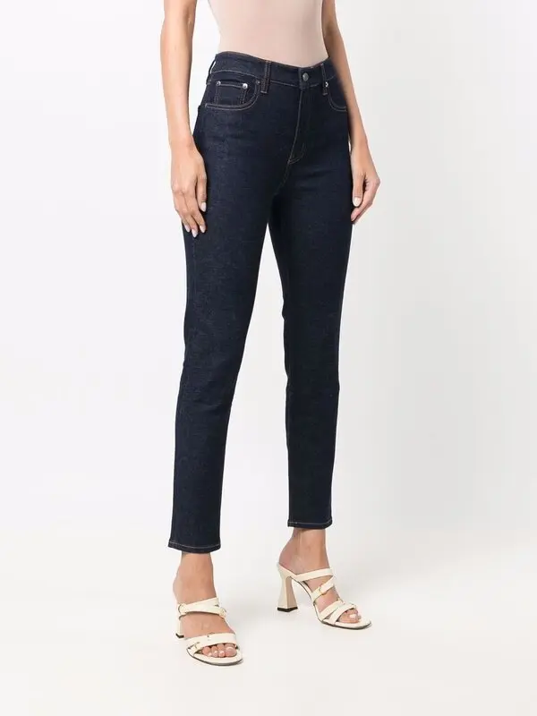 Ralph Lauren High-rise Skinny Ankle - Blue