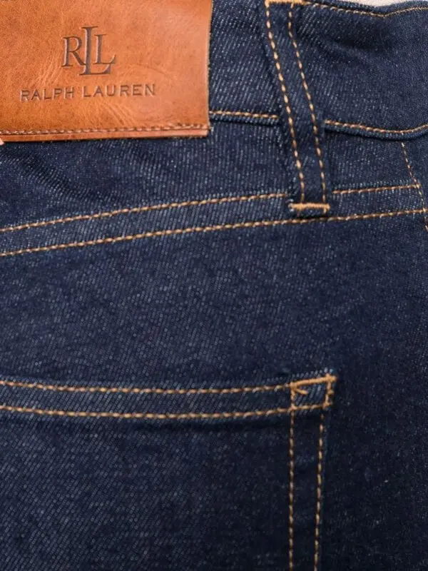 Ralph Lauren High-rise Skinny Ankle - Blue
