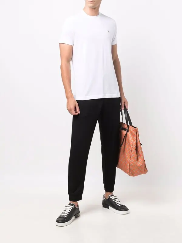 Emporio Armani Elasticated Track Pants - Black