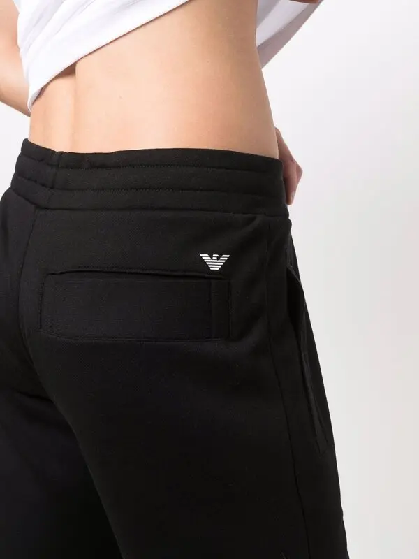 Emporio Armani Elasticated Track Pants - Black