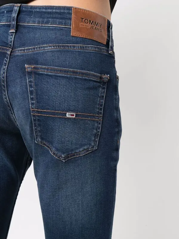 Tommy Hilfiger Scanton Mid-rise Slim-fit Jeans - Blue