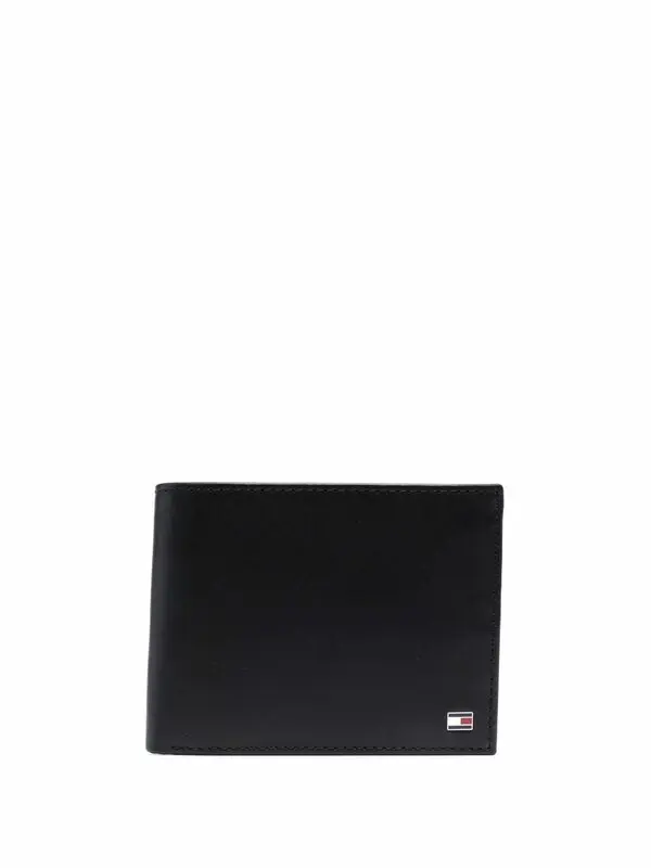 Tommy Hilfiger Logo-plaque Wallet - Black