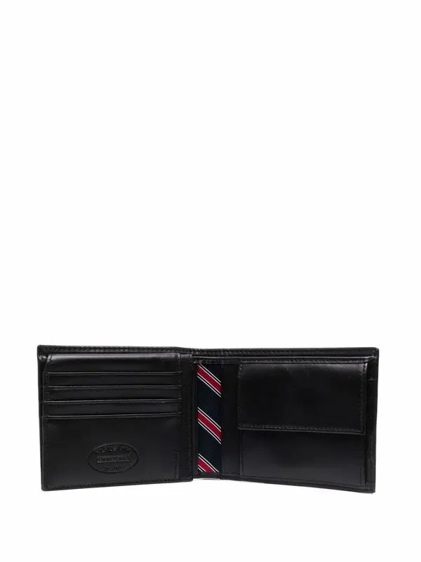 Tommy Hilfiger Logo-plaque Wallet - Black