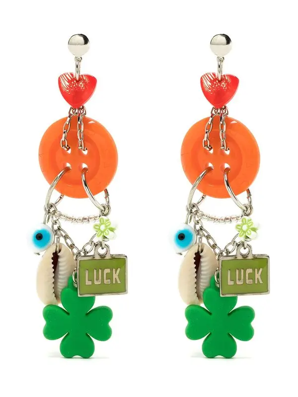 AMIR SLAMA Charm Earrings - Multicolour