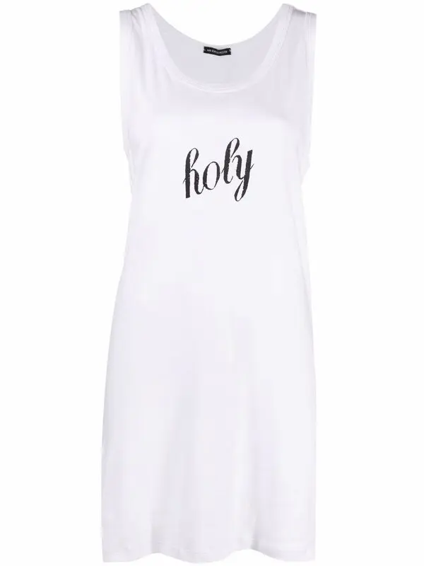 ANN DEMEULEMEESTER holy タンクトップ Seva ''Holy'' Print Tank Top – Ann Demeulemeester