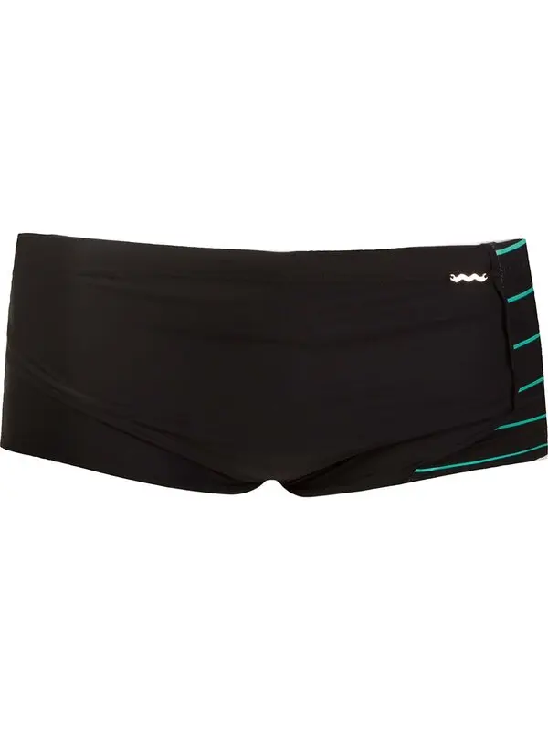 AMIR SLAMA Panelled Swimming Trunks - Blue