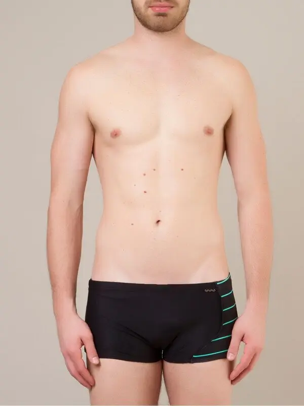 AMIR SLAMA Panelled Swimming Trunks