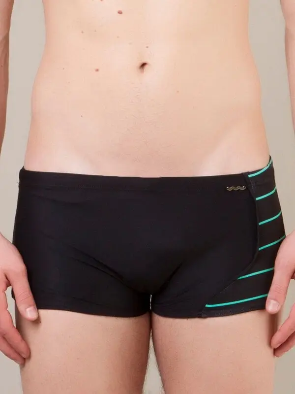 AMIR SLAMA Panelled Swimming Trunks