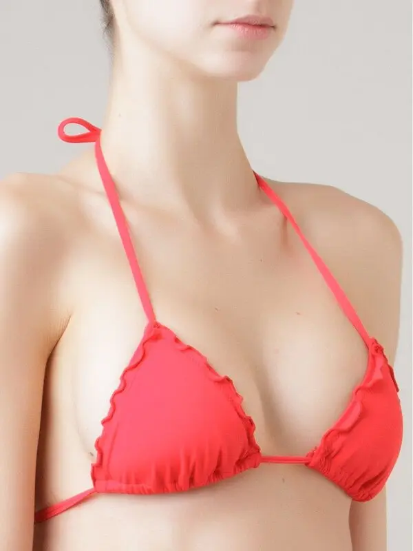 AMIR SLAMA Triangle Bikini Top
