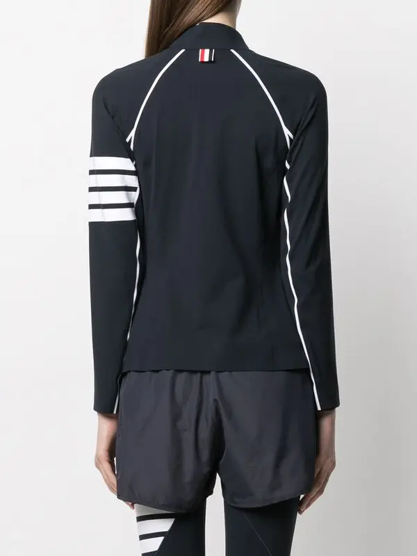Thom Browne Compression Zip-up 4-bar Jacket
