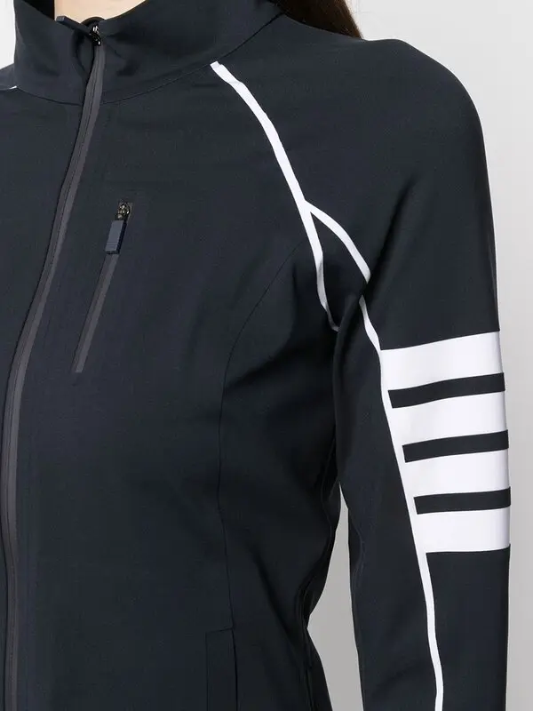 Thom Browne Compression Zip-up 4-bar Jacket