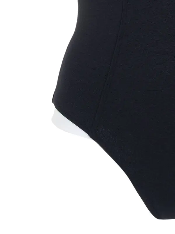 AMIR SLAMA Two-tone One-piece Swimsuit