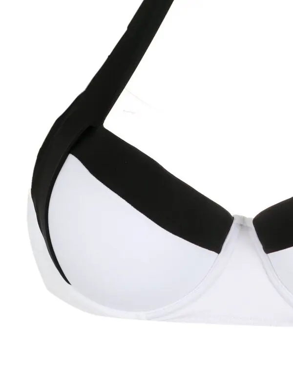 AMIR SLAMA Two-tone Bikini Set