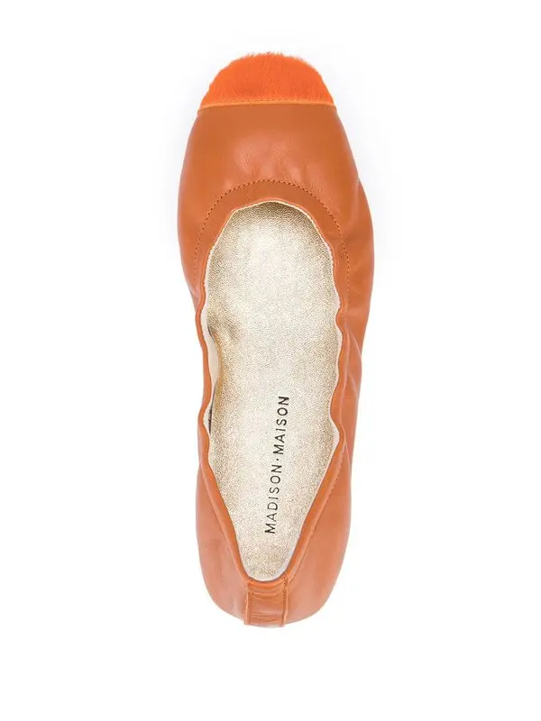 MADISON MAISON Elasticated Ballerina Shoes