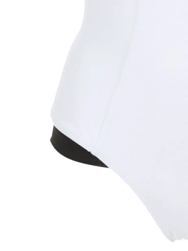 AMIR SLAMA Two-tone One-piece Swimsuit