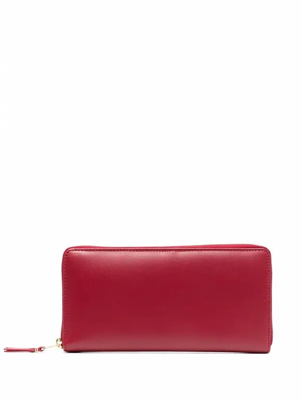 Comme Des Garçons Zip Around Continental Wallet - Red