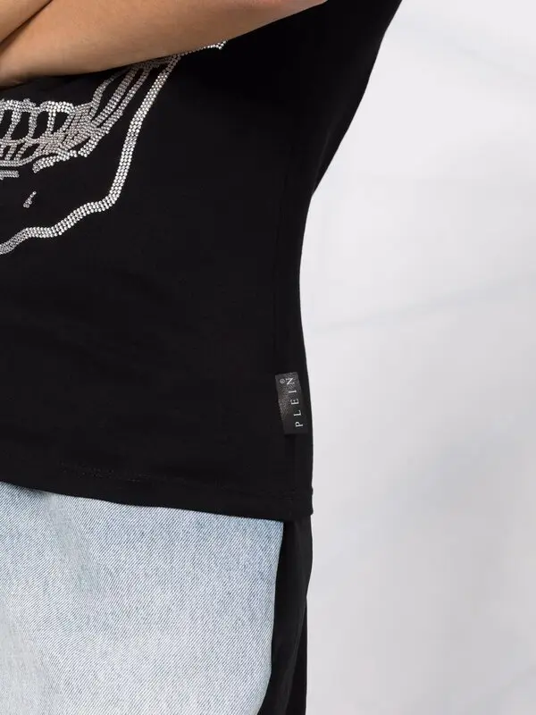 Philipp Plein Skull Logo Print T-shirt