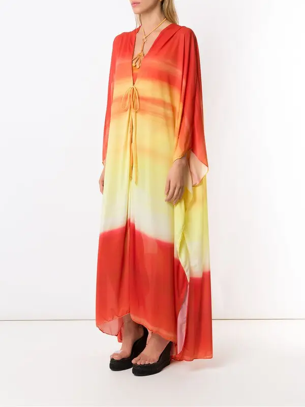 AMIR SLAMA Printed Beach Dress