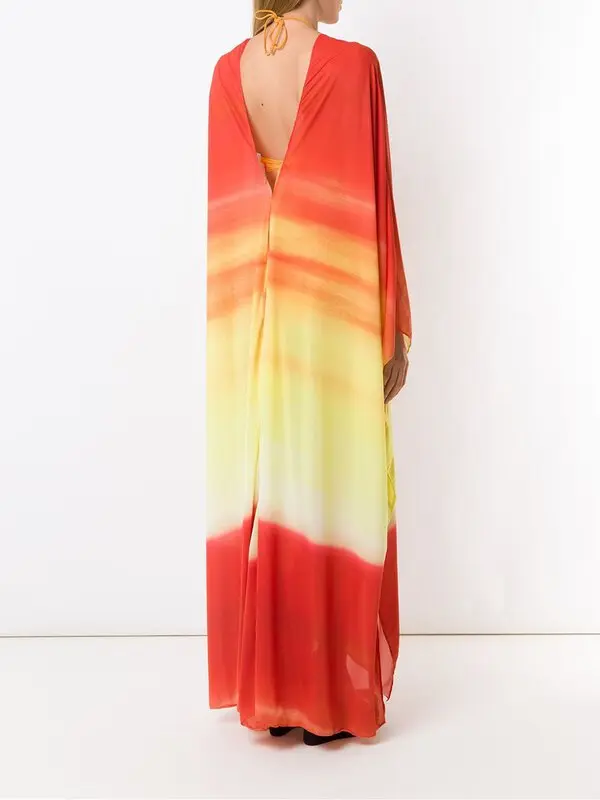 AMIR SLAMA Printed Beach Dress