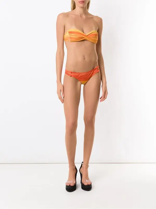 AMIR SLAMA Printed Bikini Set