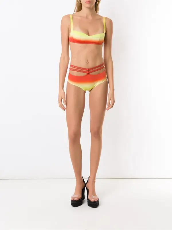 AMIR SLAMA Printed Bikini Set