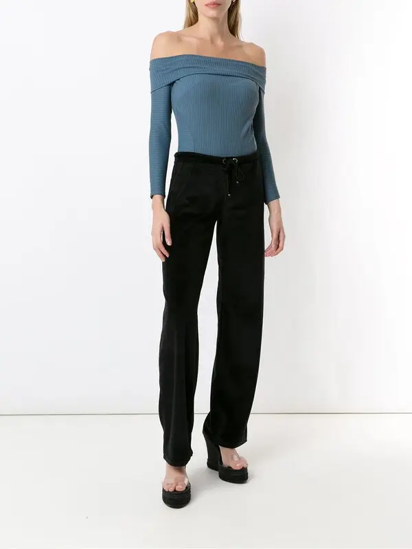 AMIR SLAMA Off-shoulder Bodysuit