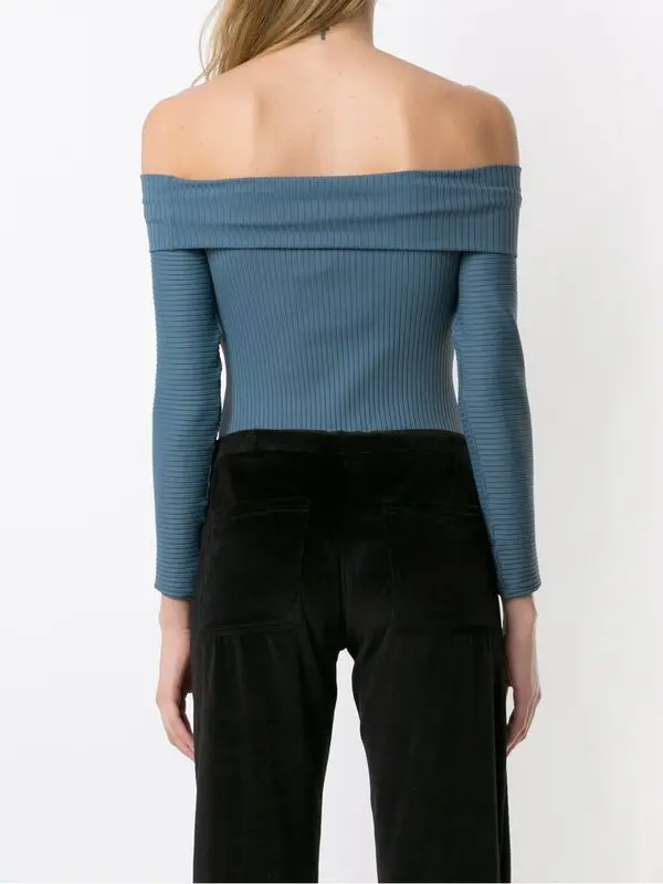 AMIR SLAMA Off-shoulder Bodysuit