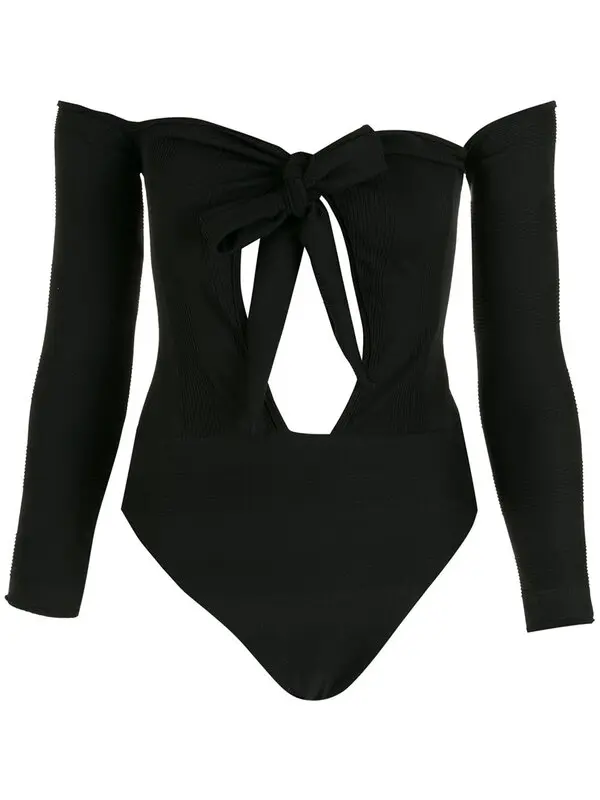 AMIR SLAMA Cut-out Bodysuit