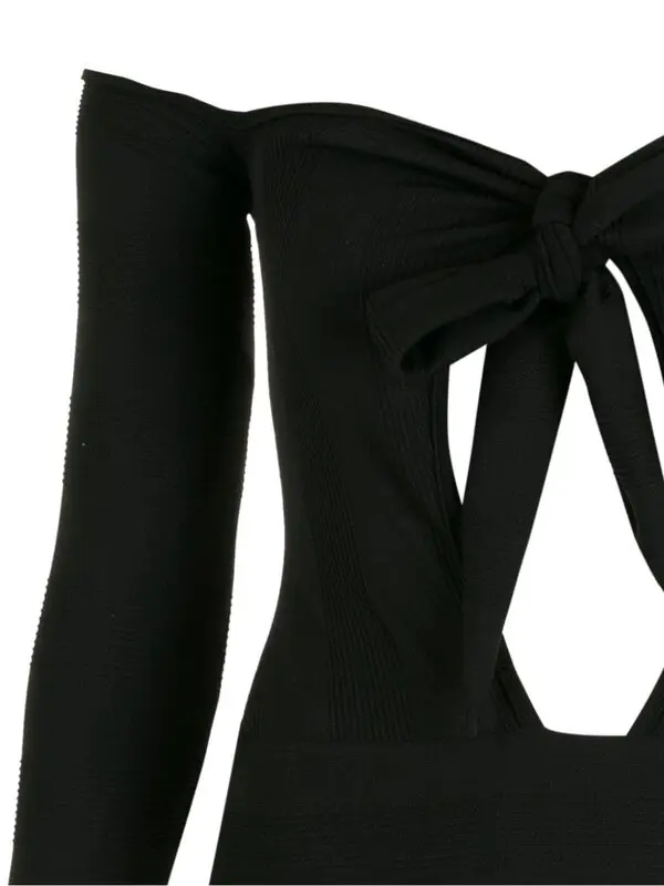 AMIR SLAMA Cut-out Bodysuit