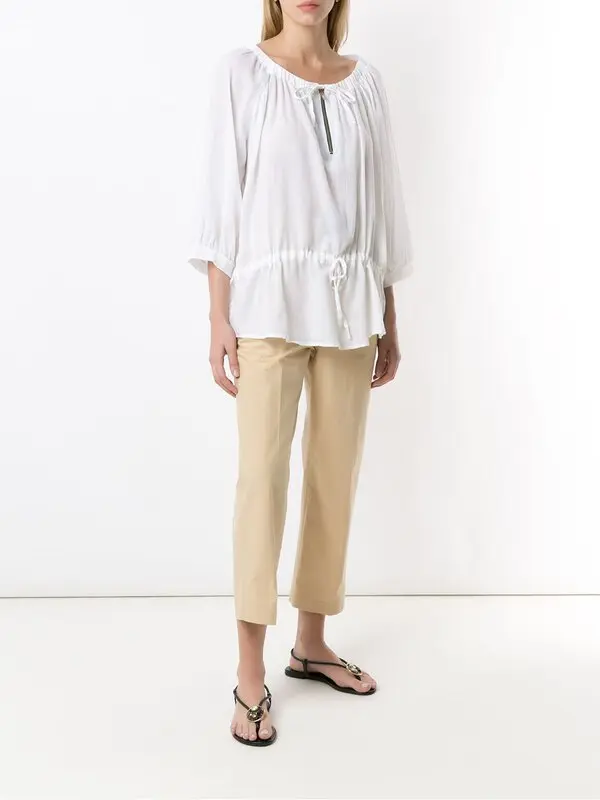 AMIR SLAMA Tie-fastening Blouse