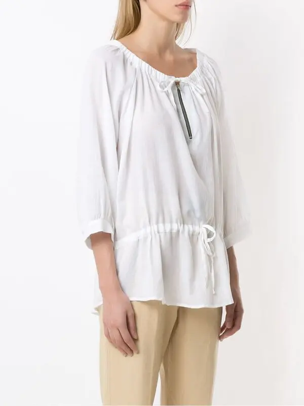 AMIR SLAMA Tie-fastening Blouse