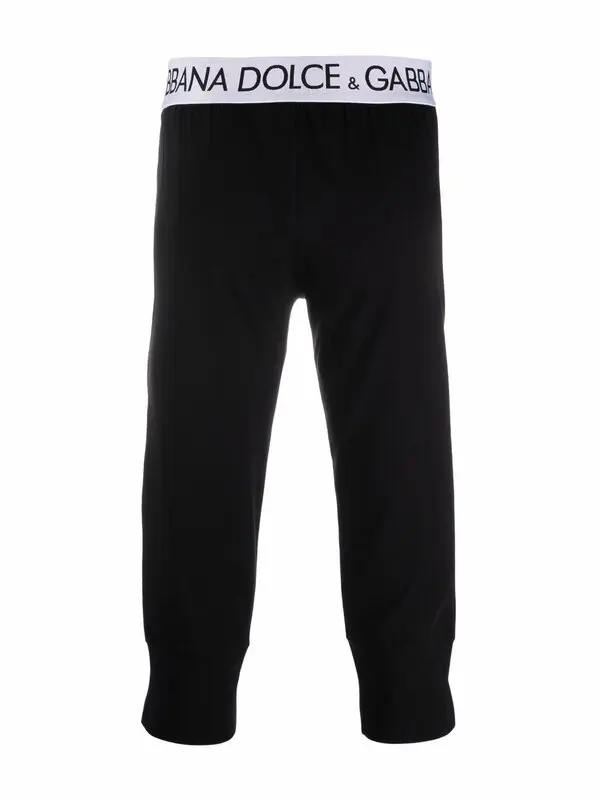 Dolce & Gabbana Logo-waistband Two-way Leggings