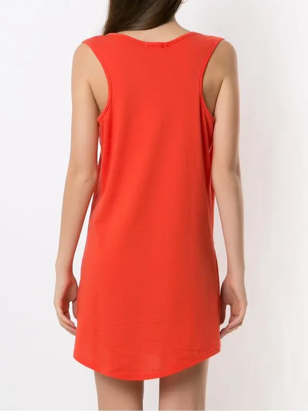 AMIR SLAMA Sleeveless T-shirt Dress
