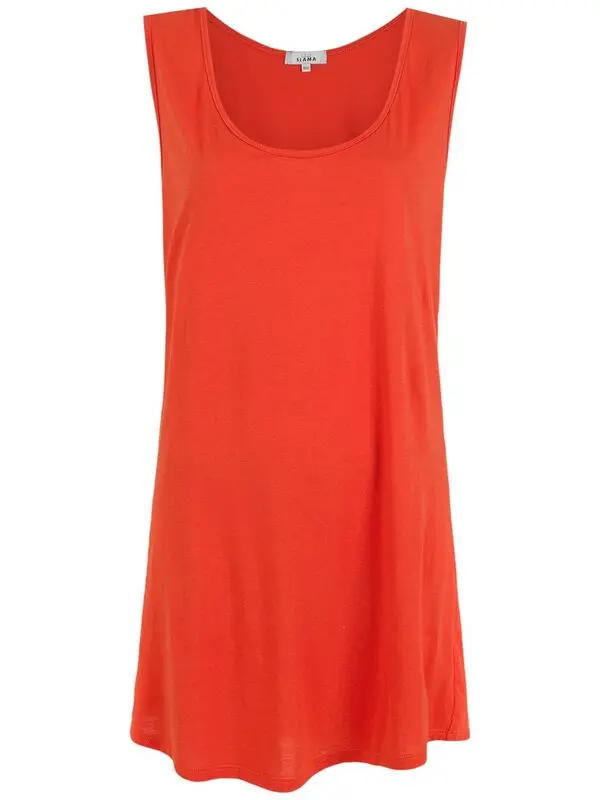 AMIR SLAMA Sleeveless T-shirt Dress