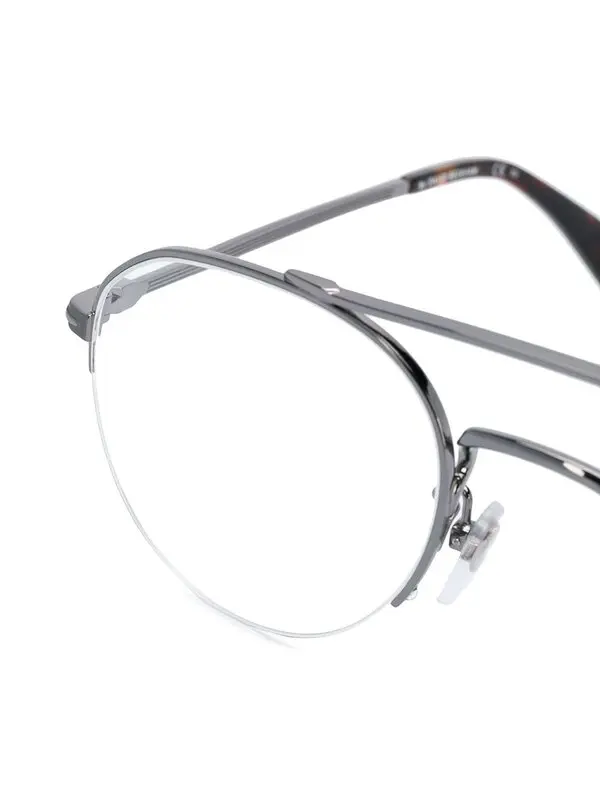 DB EYEWEAR BY DAVID BECKHAM Top Bar Aviator Frame Glasses