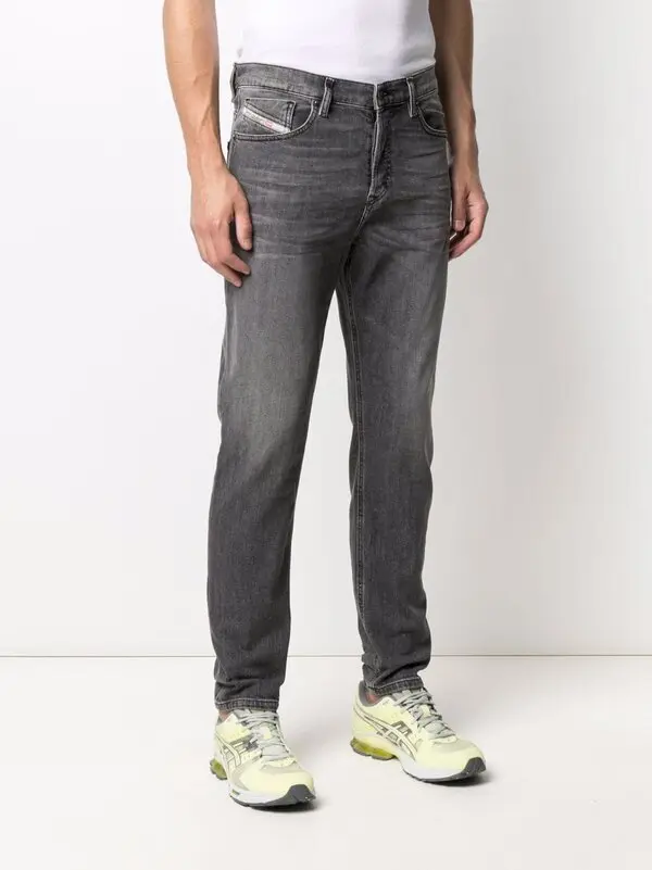 DIESEL® Organic Cotton Blend Tapered Leg Jeans