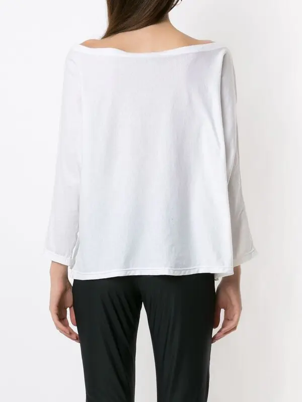 AMIR SLAMA Boatneck Blouse