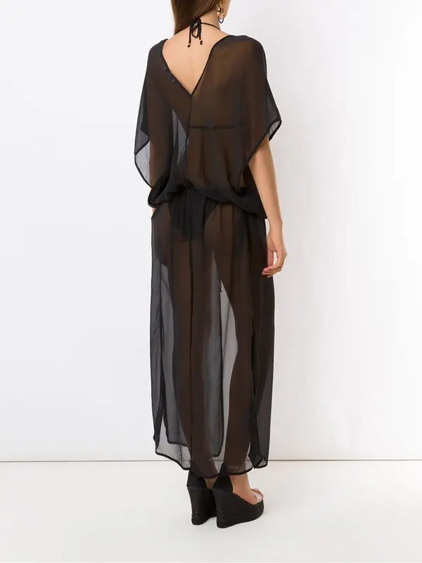 AMIR SLAMA Silk Shirt Dress