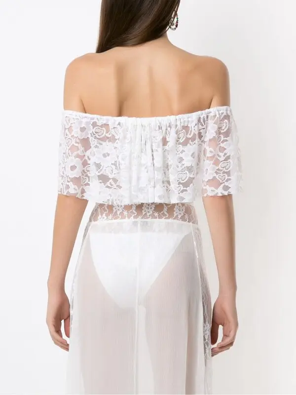 AMIR SLAMA Lace Bodysuit