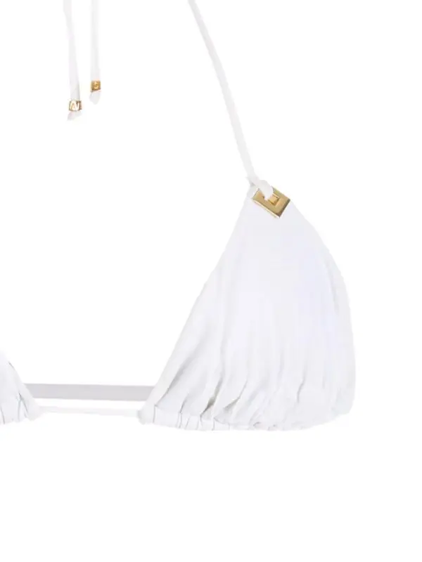 AMIR SLAMA Textured Triangle Bikini Set