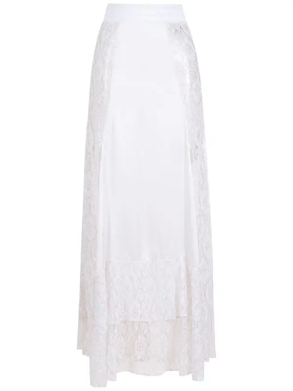 AMIR SLAMA Lace Maxi Skirt
