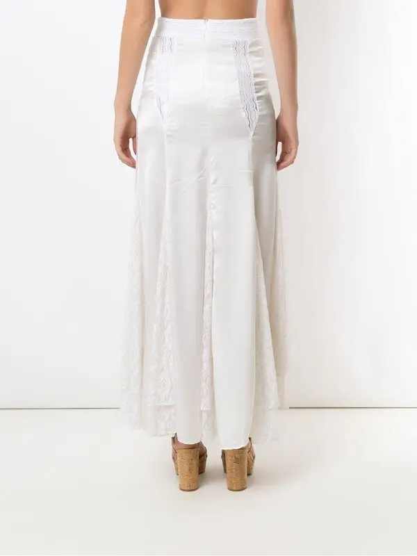 AMIR SLAMA Lace Maxi Skirt