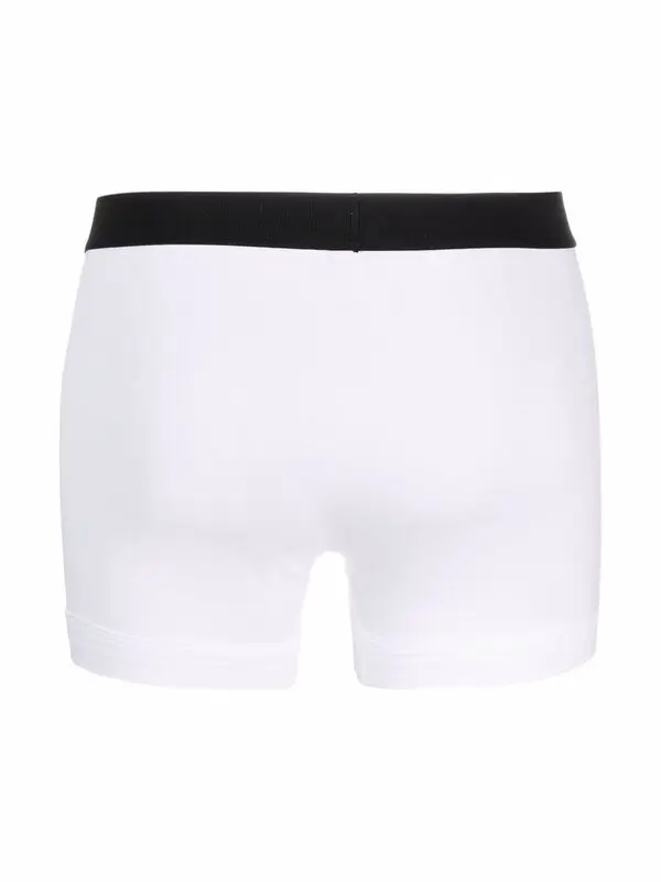 TOM FORD Logo-waistband Briefs - White