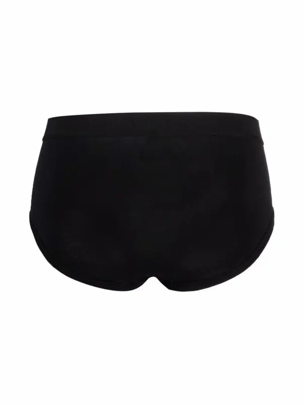 TOM FORD Logo-waistband Briefs - Black