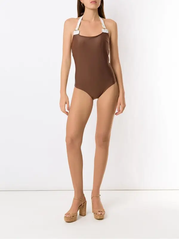 AMIR SLAMA Bow-detail One-piece Swimsuit